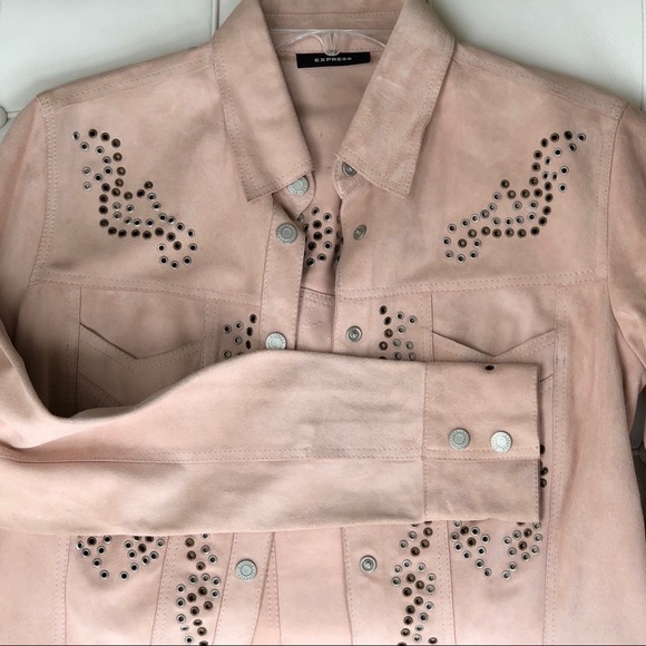 Express | Tops | Nwt Suede Country Western Jackettop Size M | Poshmark